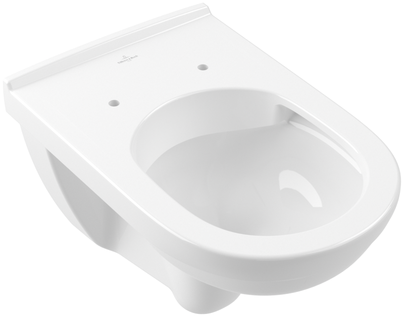 Villeroy & Boch O.Novo Tiefspül WC wandhängend 36 x 56 cm Spülrandlos | weiß mit CeramicPlus ...