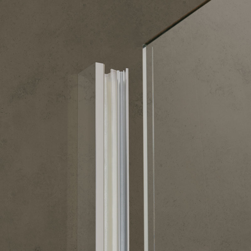 HSK Walk In Pro Frontelement 160 cm | mit Edelglas | 160 cm | ESG klar ...