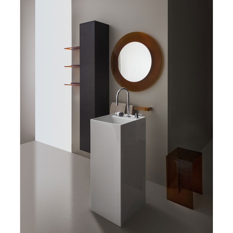 Laufen Kartell Waschtisch freistehend, Höhe 90 cm | weiß LCC ...