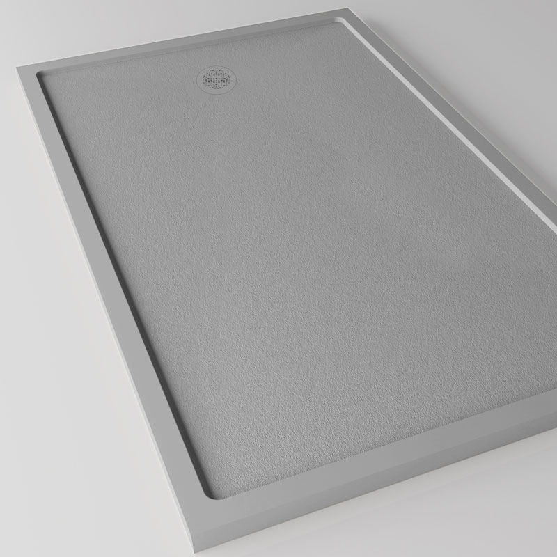 Hidrobox Quadro Kromat Duschfläche 80 cm x 160 cm Cement | 80 | Cement ...