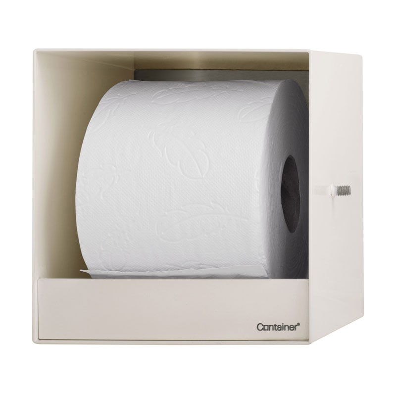 ESS Container Roll WC Papierhalter rahmenlos | Creme | ED-TCL-14-C