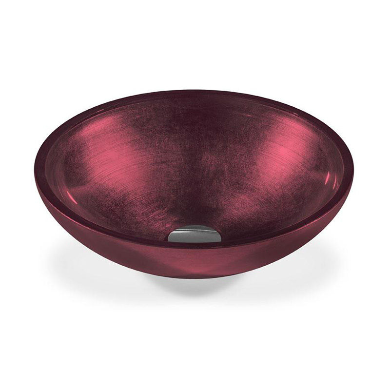 Sicis Doh Round Glas Aufsatzbecken 40 cm | Ruby 4 | SI-DOH-RUBY 4