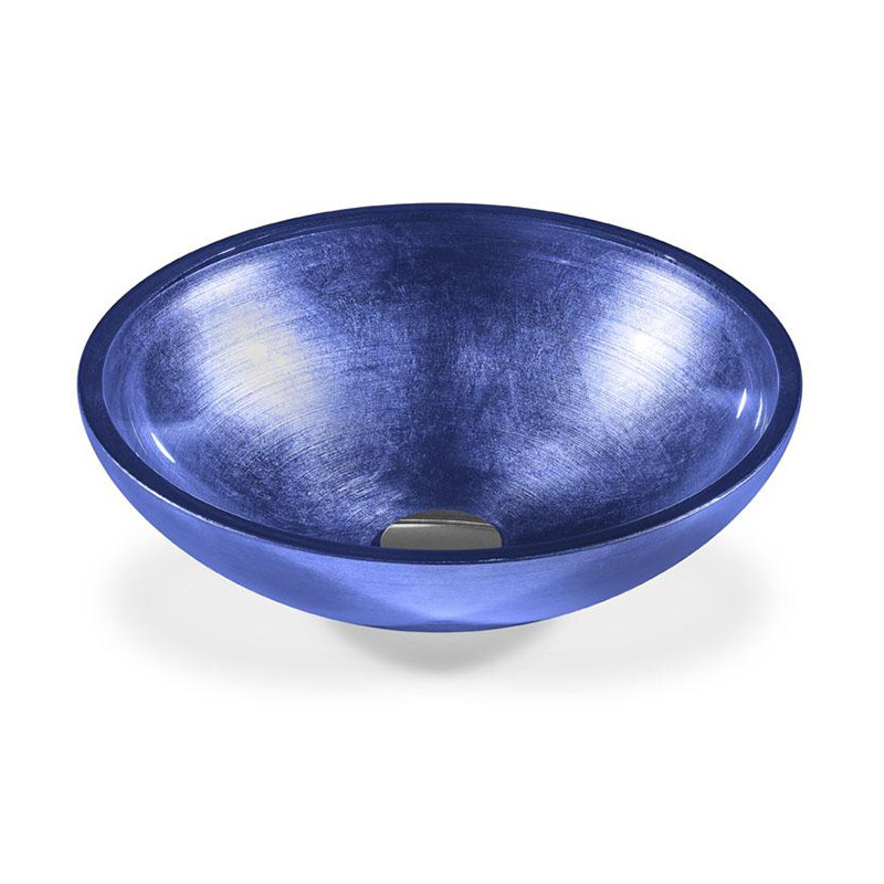 Sicis Doh Round Glas Aufsatzbecken 40 cm | Cobal 3 | SI-DOH-COBAL 3