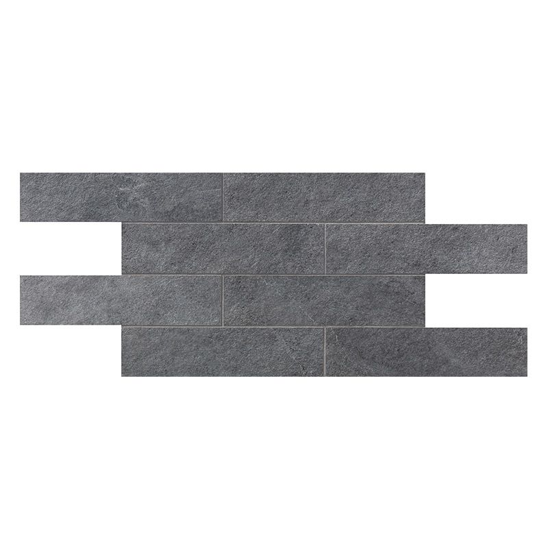 Lea Ceramiche Waterfall Gray Flow Brick Naturale | LC-LGVWF15
