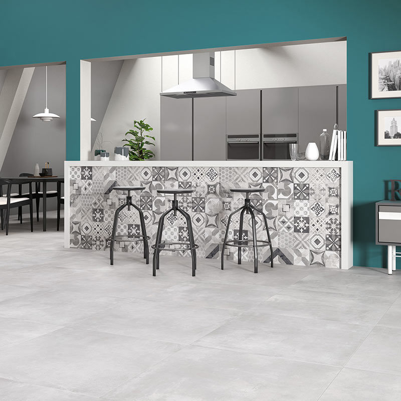 Rondine Volcano Cementine Grey 60 x 60 cm Dekorfliesen | RN-J86828