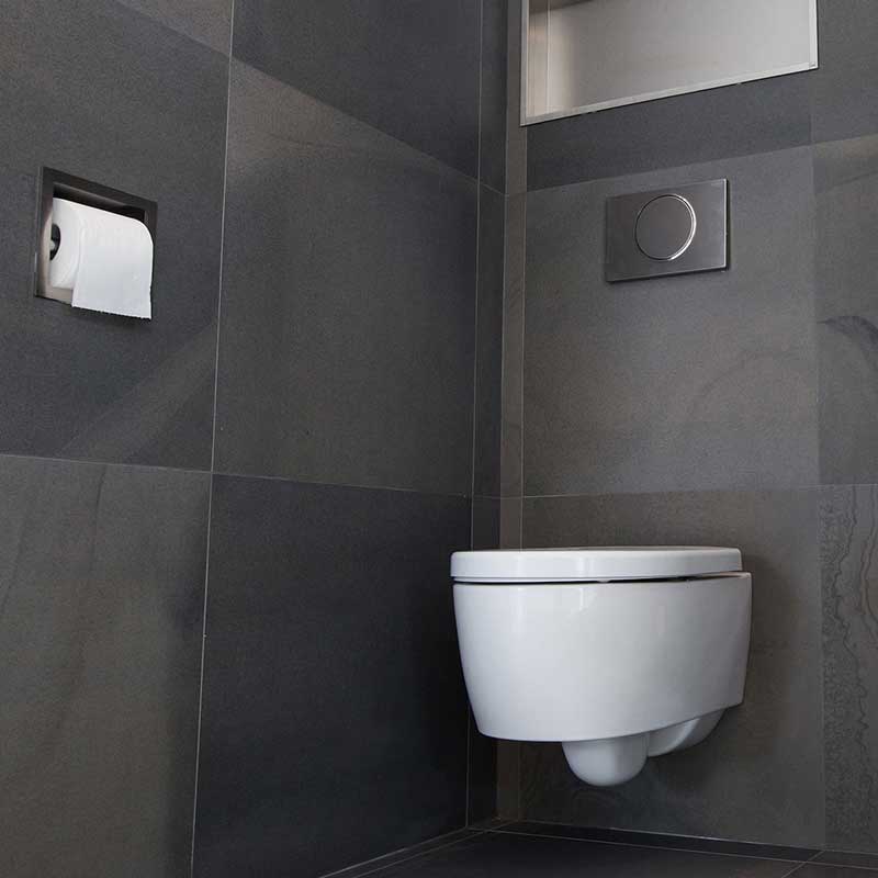 ESS Container Roll WC Papierhalter Square | ED-TCL-4