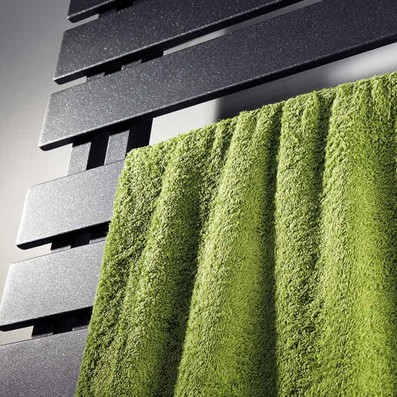 HSK YENGA Badheizkörper 500 x 1186 mm | graphit-schwarz | 500 x 1186 mm ...