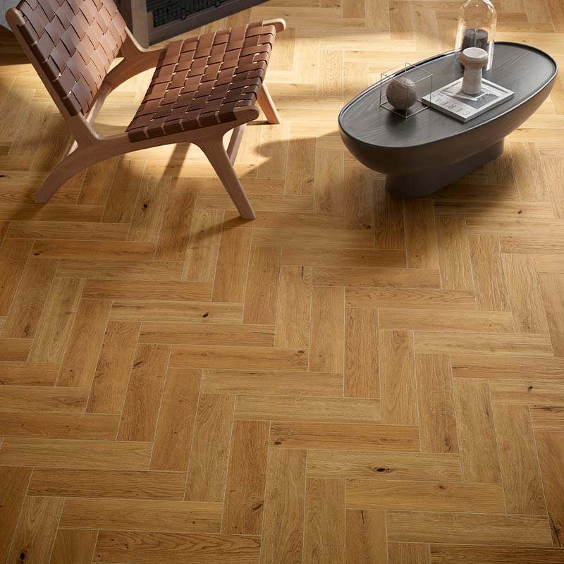 Serenissima I Roveri Rovere Intenso 10 x 40 cm Bodenfliese | SA-1078544