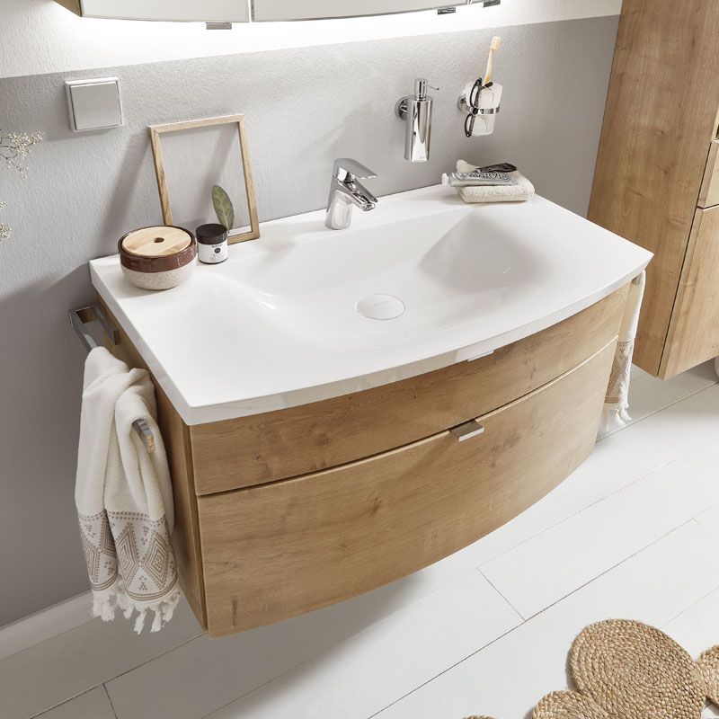 Laguna Loft Waschtisch mit Unterschrank 70 cm | 70 cm | Cosmos Grey Matt | LU-WMS820761 ...