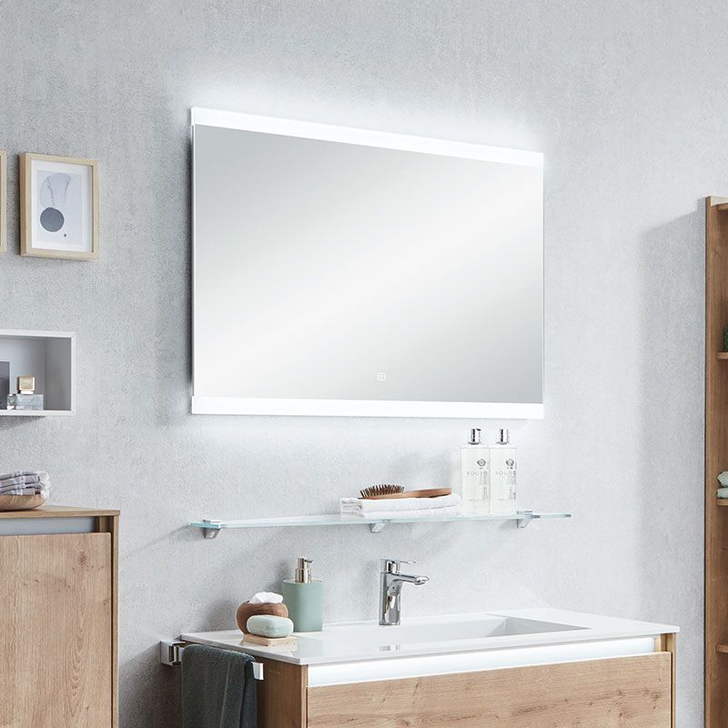 Laguna Concept Line LED Spiegel Acrylstreifen oben und unten | 700 x ...