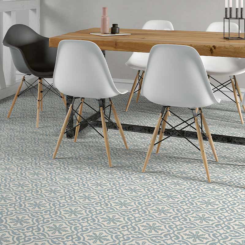 Casa Collection Original B Light Blue 20 x 20 cm Jugendstil | XX-089D3B2