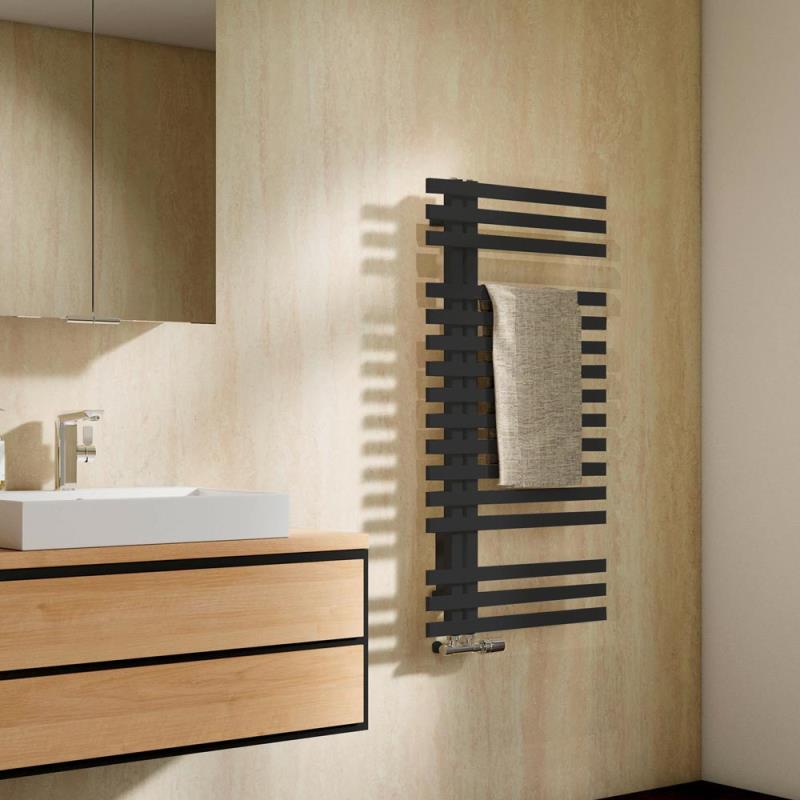 HSK YENGA Light Badheizkörper 600 x 1150 mm | 600 x 1150 mm | Schwarz ...