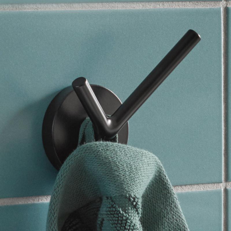 Emco Round Doppelhaken | Schwarz-Matt | EM-437513301