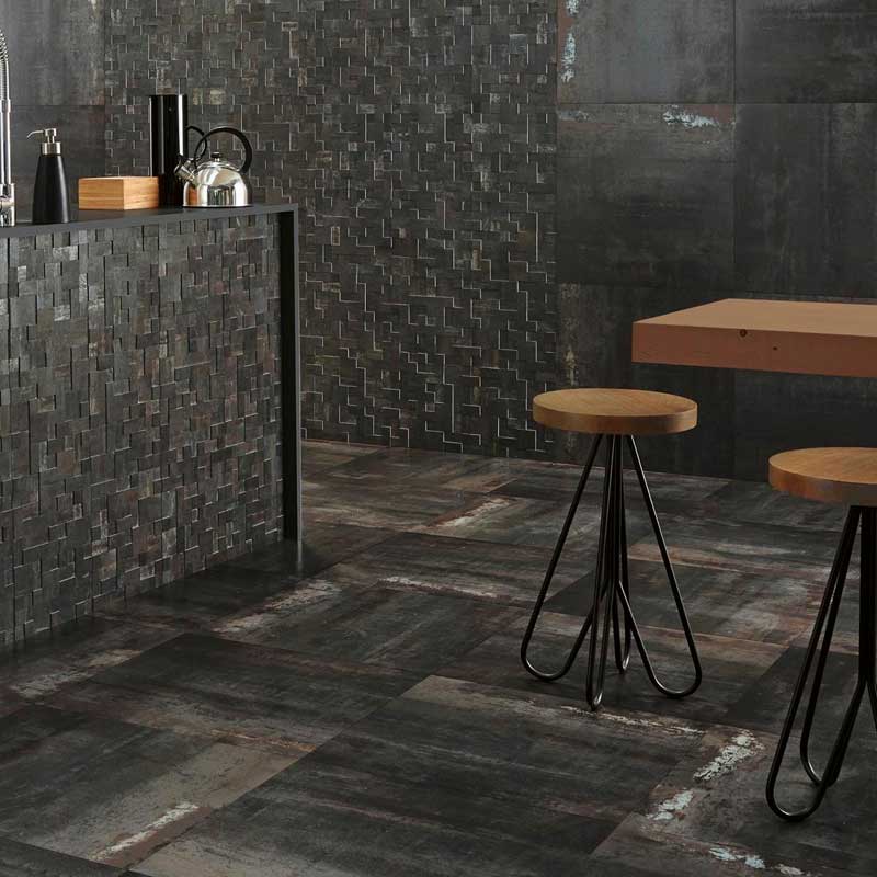 Revigres Iron Feinsteinzeug Bodenfliese 60 x 60 cm | RV-3471133451