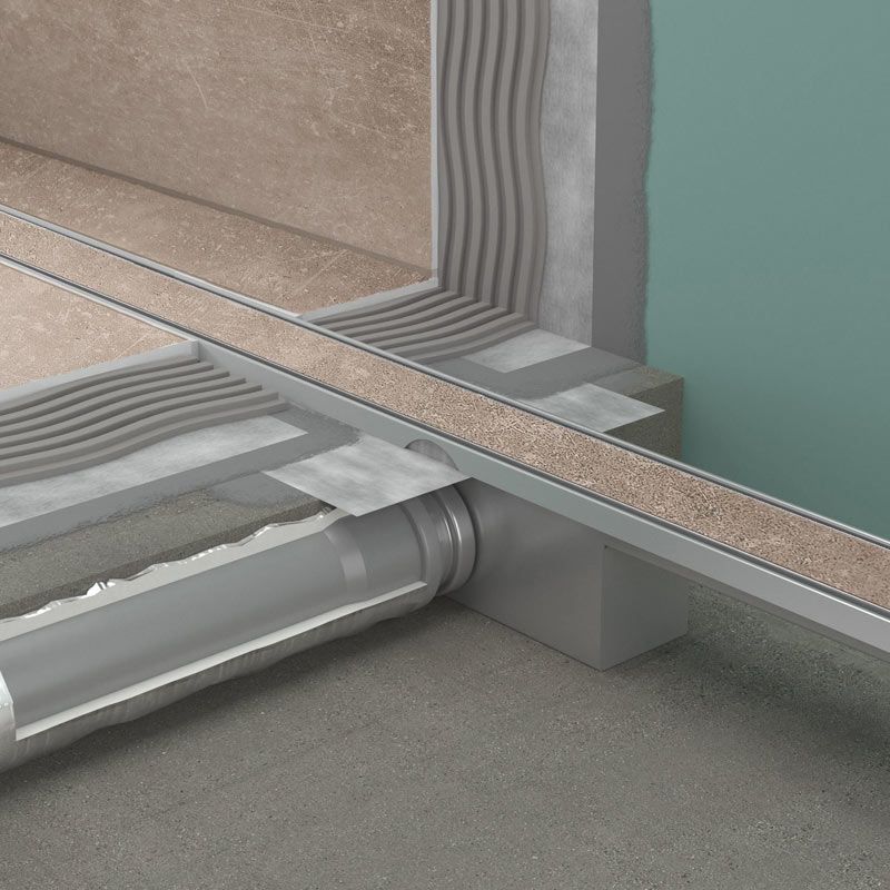 Hansgrohe RainDrain Compact Duschrinne DN 40 befliesbar | 60 cm | HG-56163000