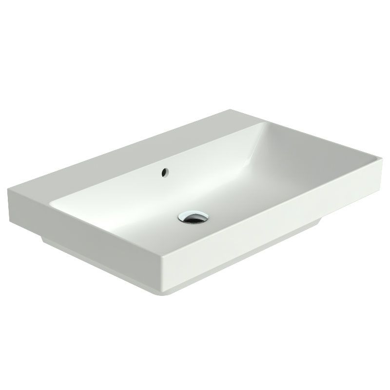 Catalano New Zero Waschtisch 50 x 50 cm | Weiß | 50 x 50 cm | CT-150ZP00