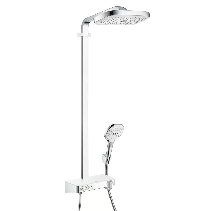 Hansgrohe Raindance Select E300 ShowerTablet Showerpipe weiß | HG-27127400