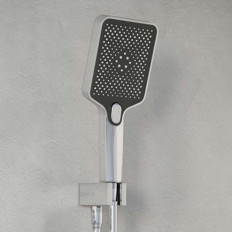Design Handbrause Eckig Chrom | XX-20418010