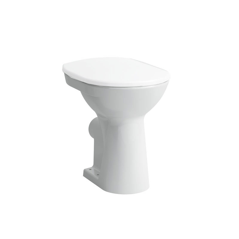 Laufen pro Stand-WC Tiefspüler Abgang waagerecht | Weiß | LA-H8259550000001