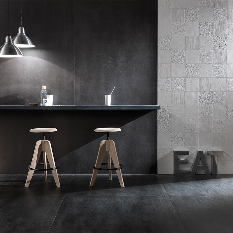 gigacer Concrete Graphite 120 x 120 cm Feinsteinzeug 12 mm | GI-CBL1201212